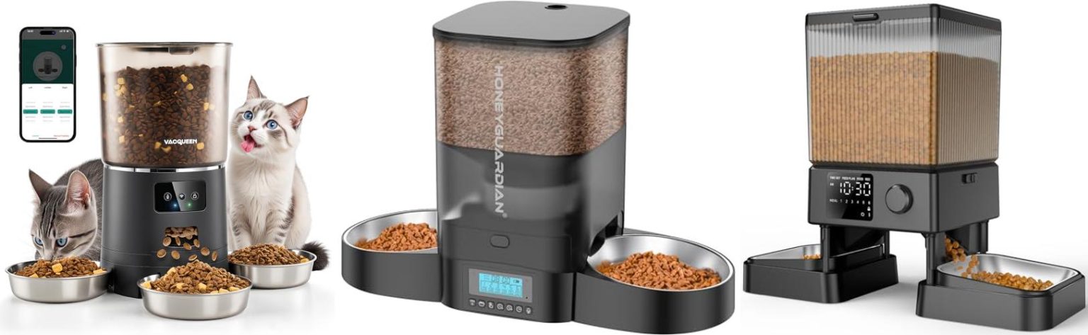 Top 5 Automatic Cat Feeders for Multiple Cats: Reviews & Guide
