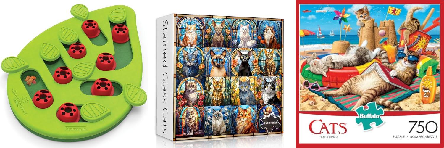 Top 5 Cat Puzzles: Keep Your Feline Friend Entertained!