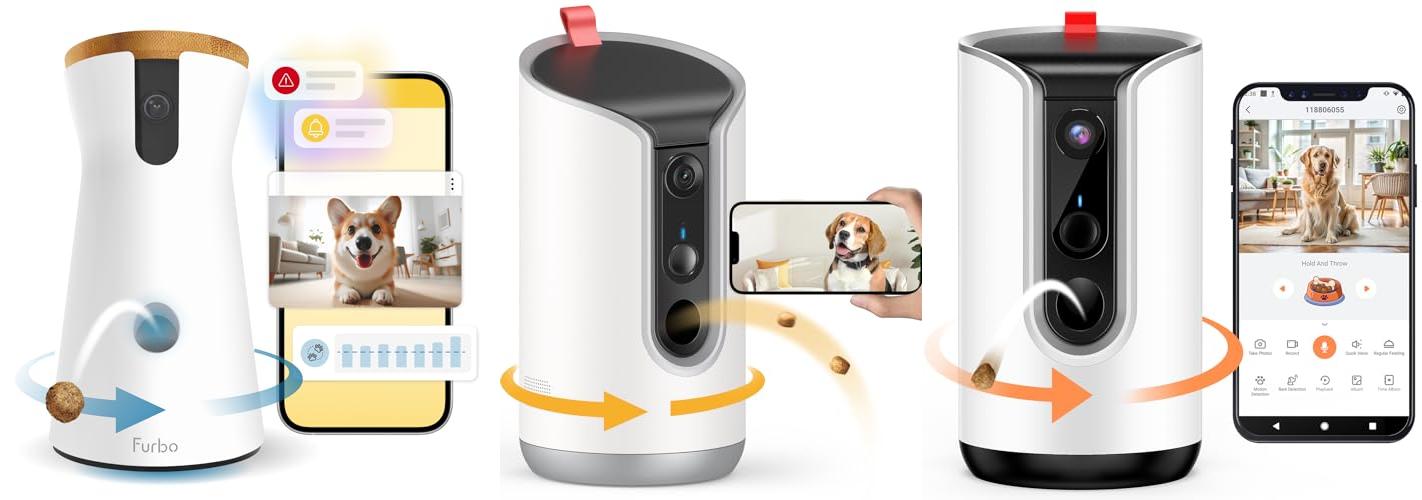 5 Best Dog Camera Treat Dispensers: Smart Home Pet Tech Guide