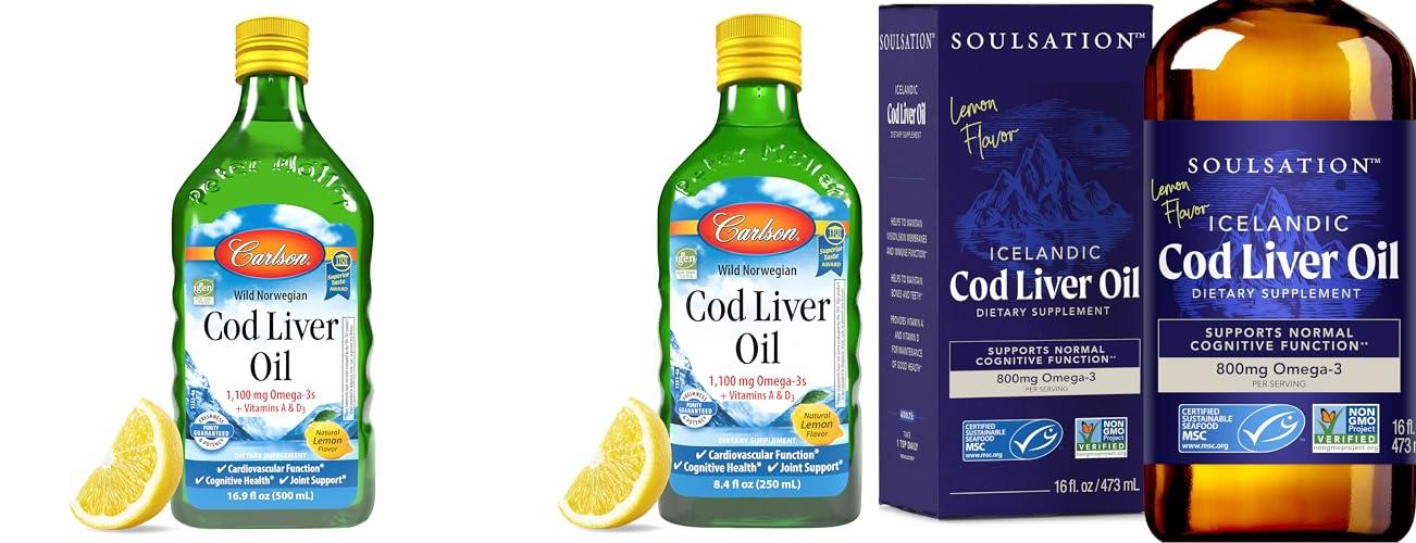 Best Cod Liver Oil Liquid - Top 5 Picks & Review