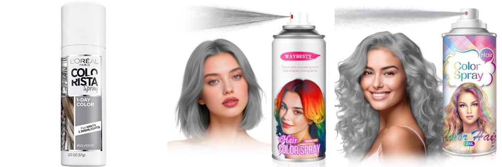 Top 5 Non-Yellowing Hairsprays for Gray Hair Reviewed