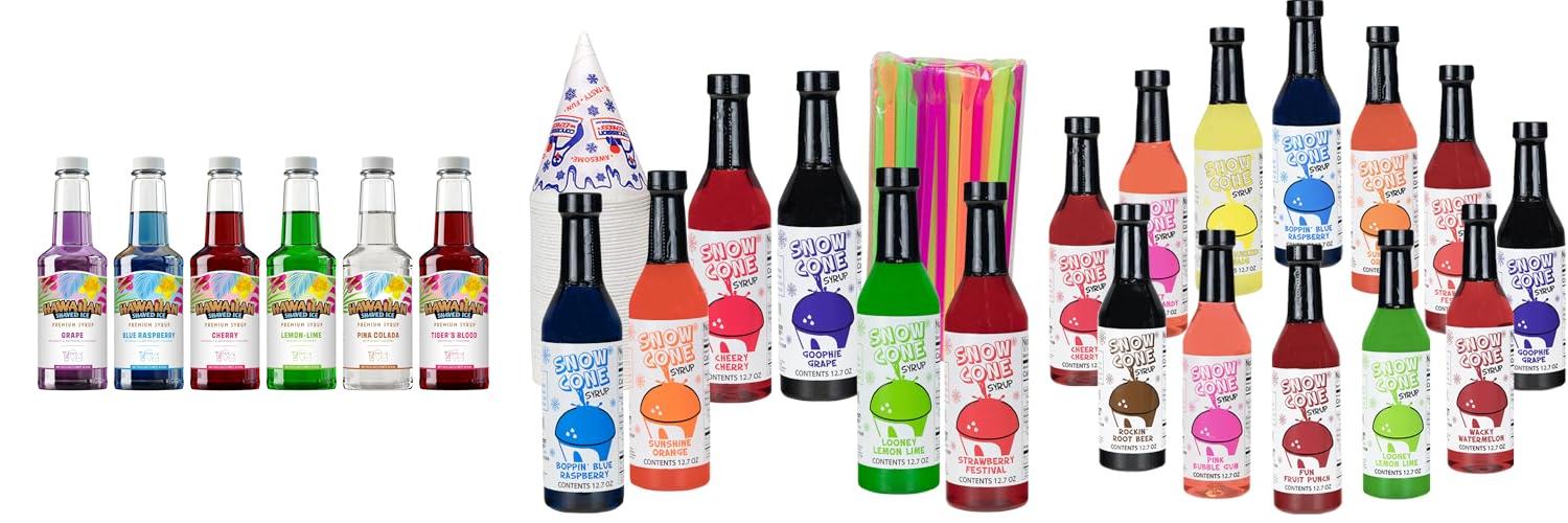 Best Snow Cone Flavors - Top 5 Picks & Review