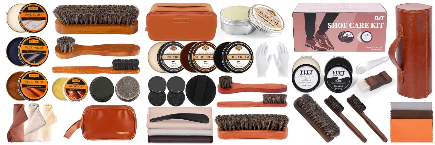 Top 5 Boot Polish Kits: Get Gleaming Footwear